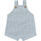 Green Stripe Short Linen Overalls – Harlee Jane