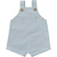 Green Stripe Short Linen Overalls – Harlee Jane
